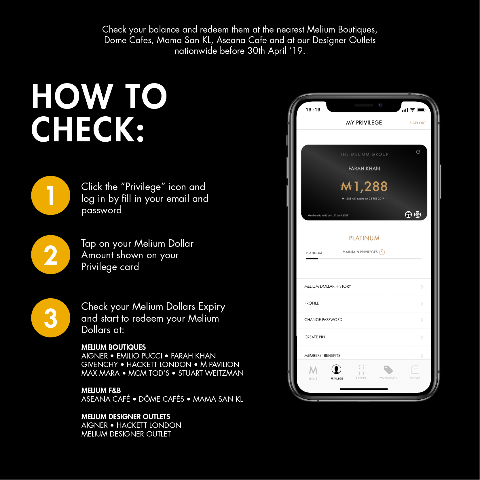 #MELIUMDOLLARS – The Melium Group